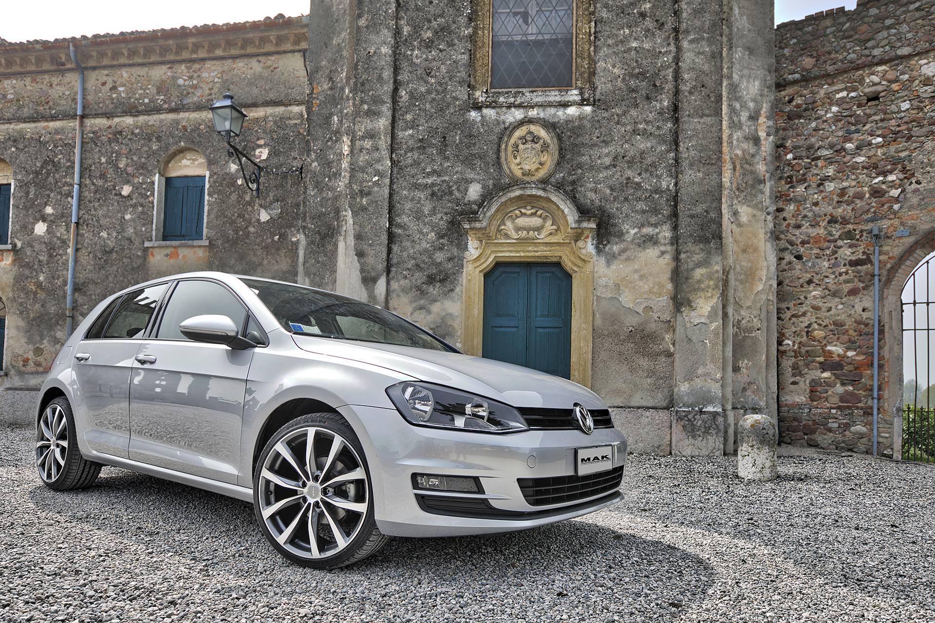 VW Golf VII / MAK Wolf gun metallic mirror - MAK NEW