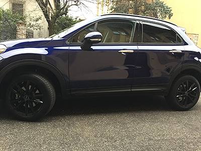 FIAT 500X Milano gloss black - MAK NEW