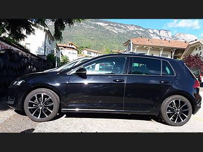 VOLKSWAGEN GOLF VII Wolf black mirror - MAK NEW