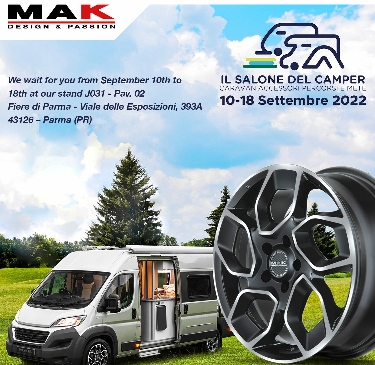 MAK @ SALONE DEL CAMPER 2022 - MAK NEW
