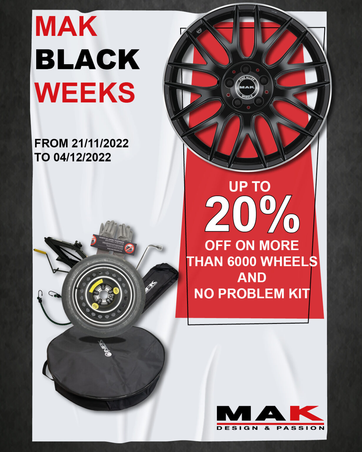 MAK BLACK WEEKS - MAK NEW