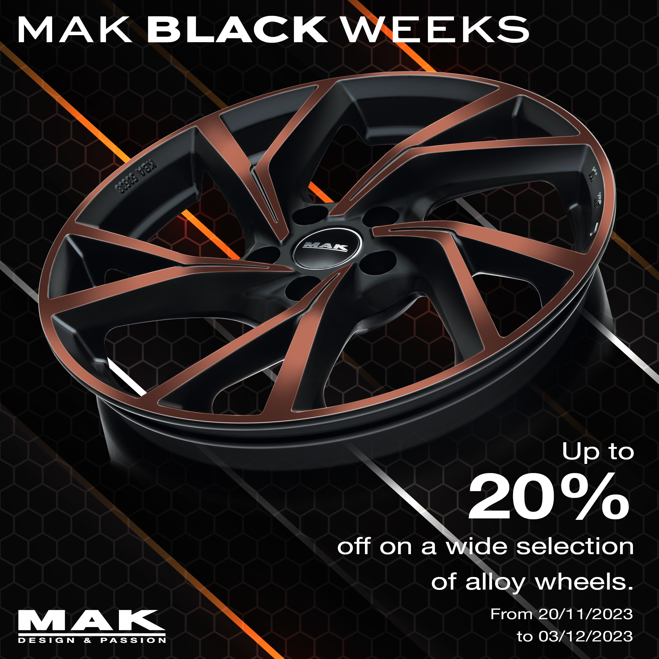 MAK BLACK WEEKS - MAK NEW