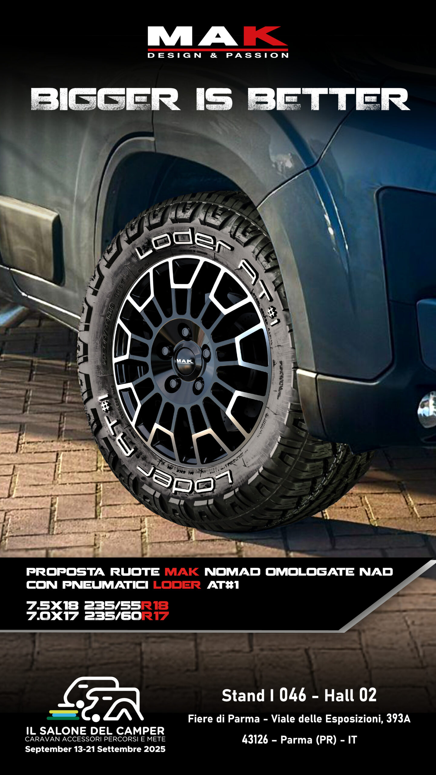 SALONE DEL CAMPER PARMA 2025 - MAK NEW